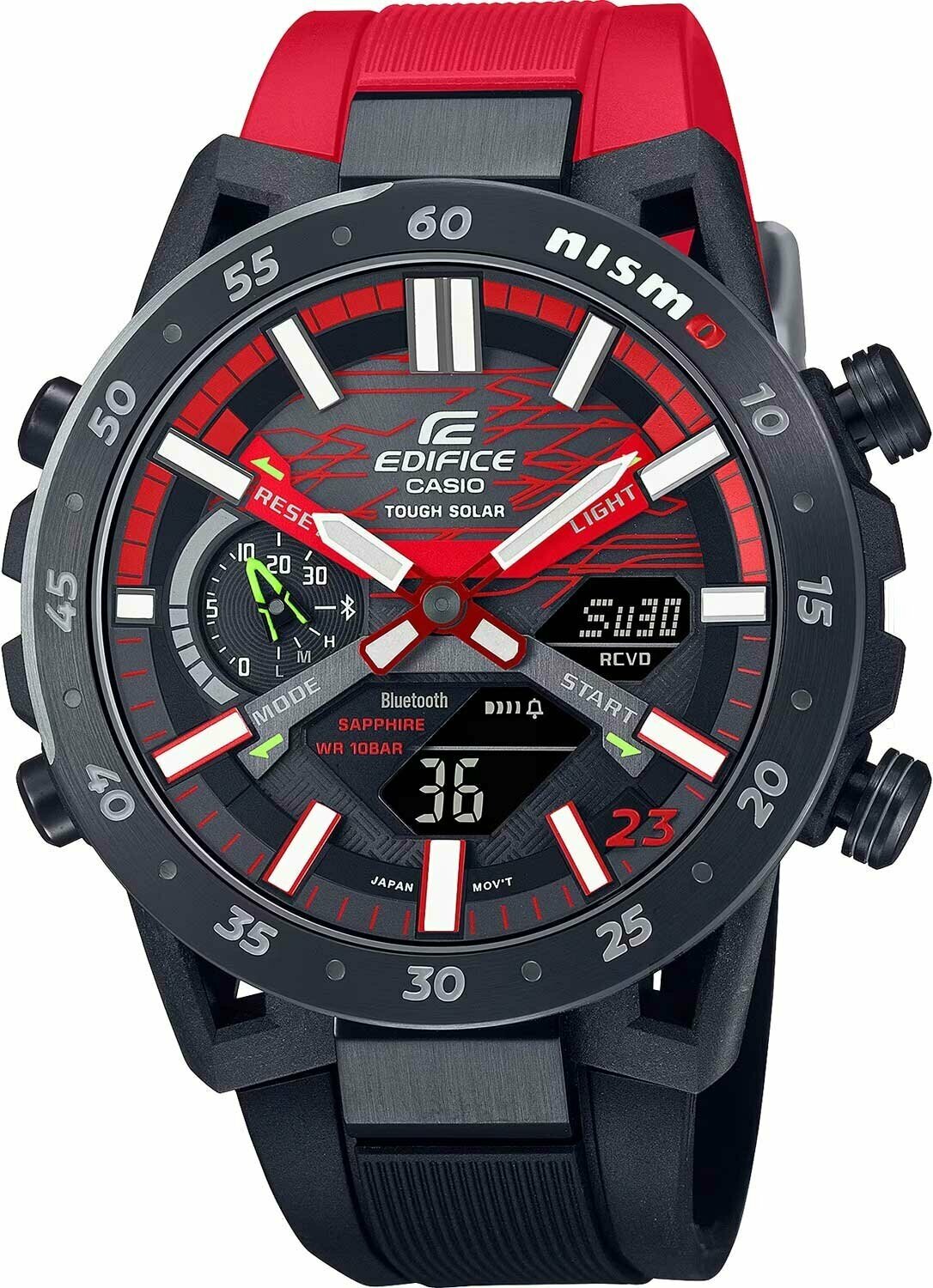 Купить Наручные часы Casio Японские наручные часы Casio Edifice Ecb 2000nis 1a с хронографом