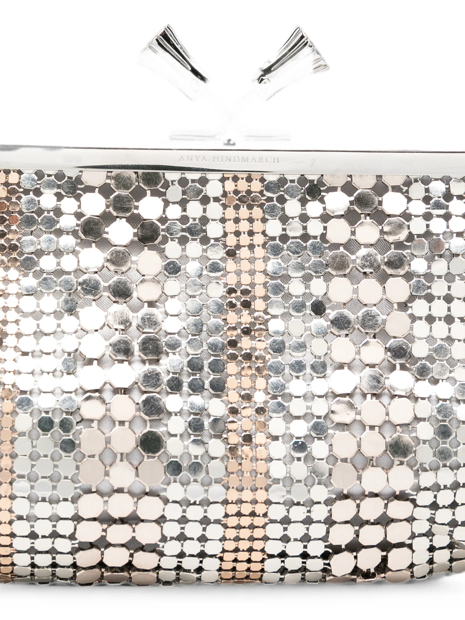 Сумка Anya Hindmarch Maud, серебристый — фото 1