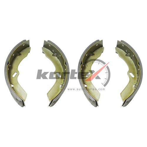 Колодки барабанные HYUNDAI HD45/HD46/HD65/HD72/HD78(110 mm)к-т Kortex KS004STD