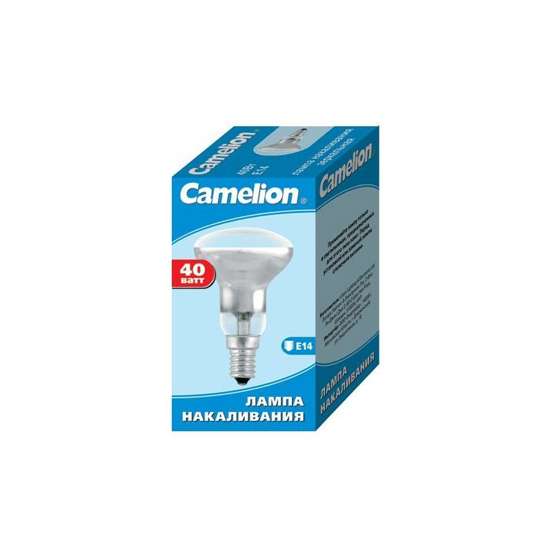 MIC Camelion 40/R50/E14 (Эл. лампа накал. зеркальная), цена за 1 шт.