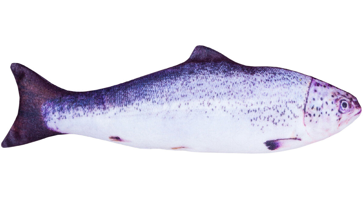 Игрушка для кошек с валерианой Форель (1 шт)