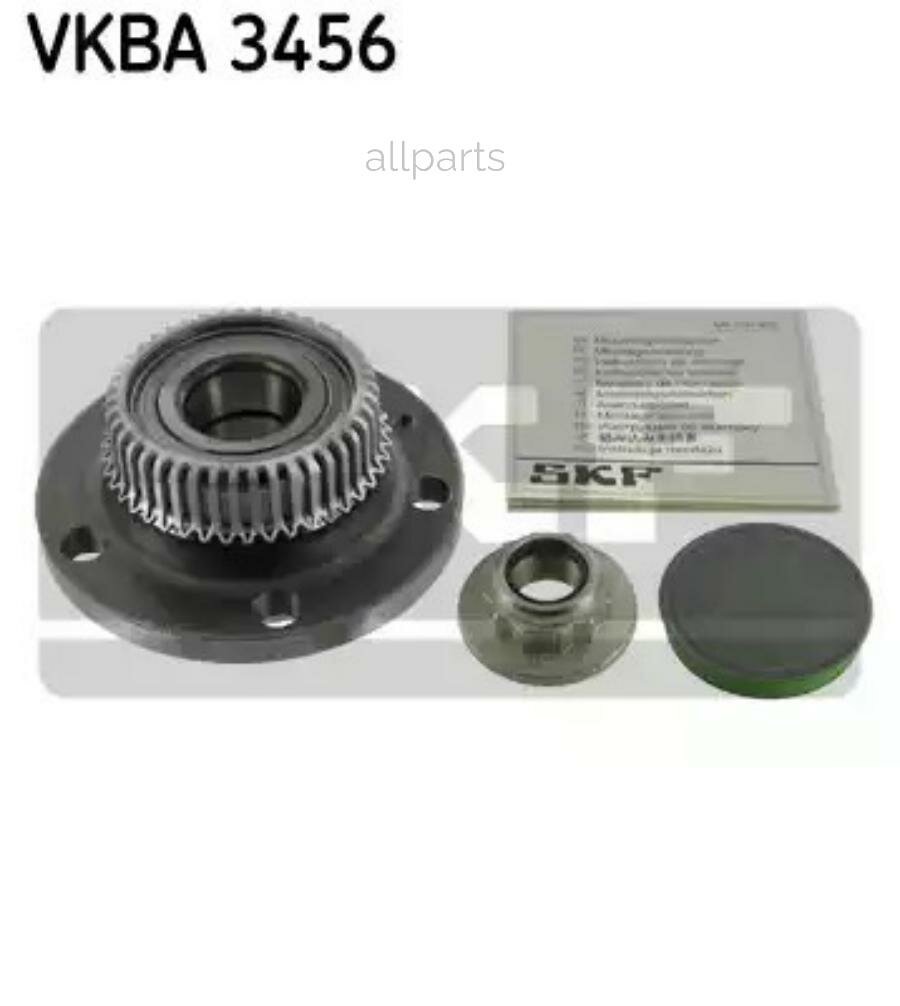 SKF VKBA3456 Ступичный узел задн. AUDI A3/SKODA OCTAVIA/VW GOLF/JETTA/POLO -08,2011
