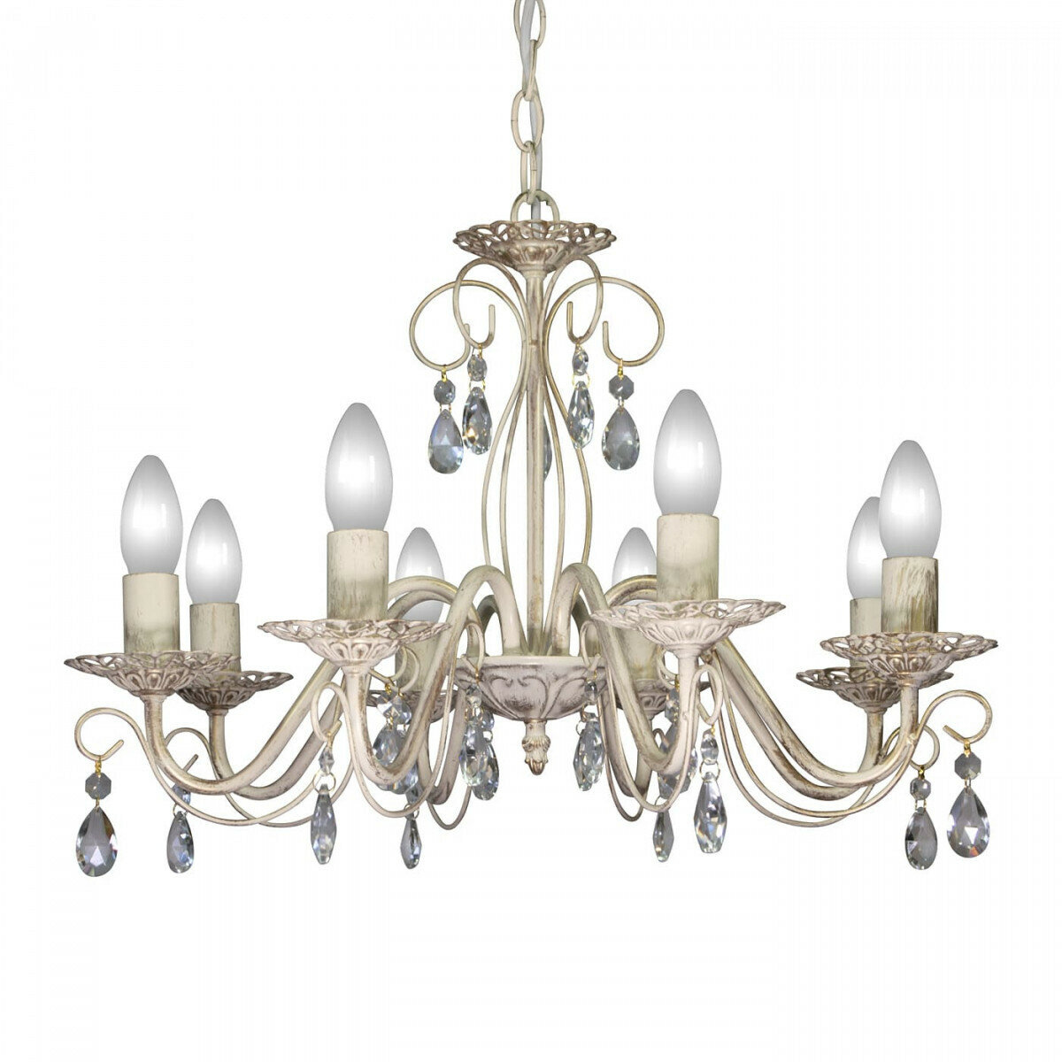 Люстра подвесная 8 ламп Аврора Петрасвет Россия S1155-8