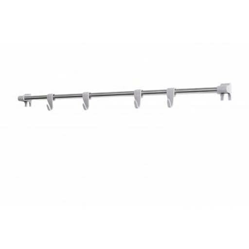 Набор рейлинг с крючками Prestige рейлинг 60см+4крючка белый