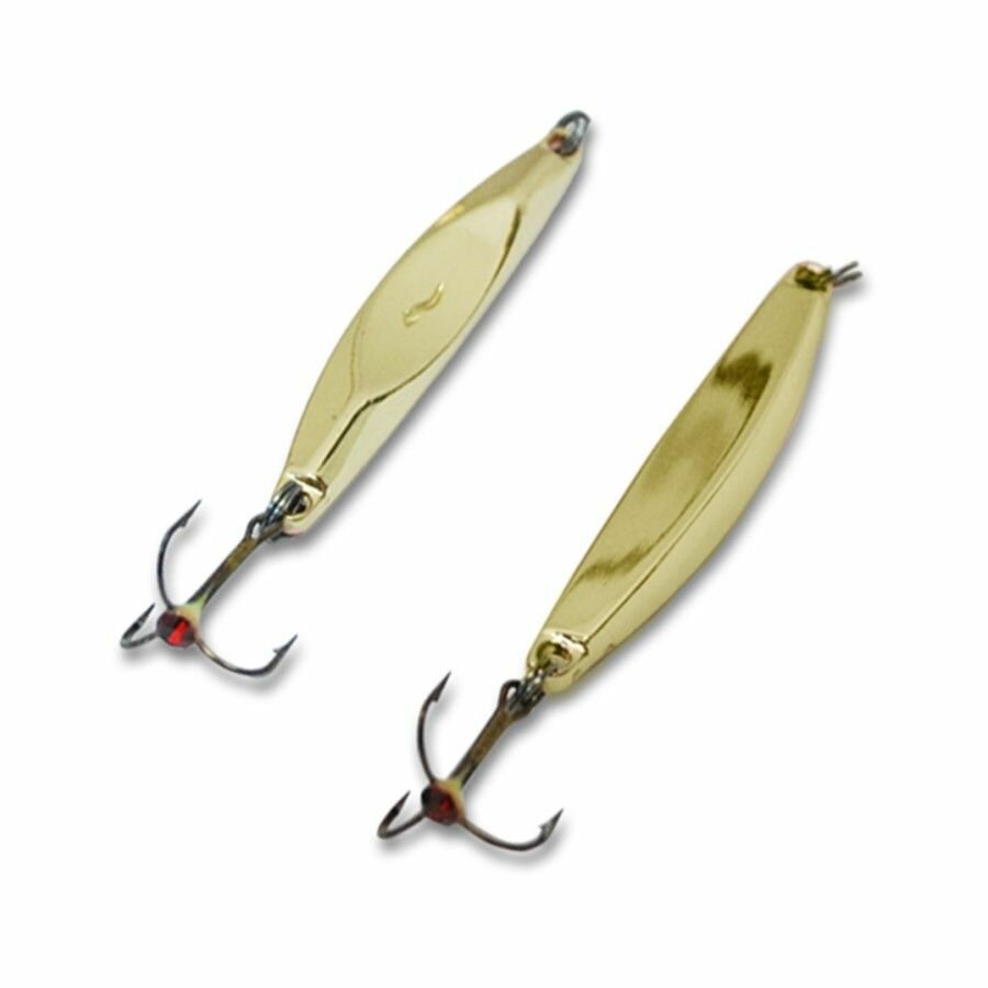 Блесна для зимней рыбалки вертикальная BAT ICE Fishing Jig, 15гр. Цвет 03 Gold