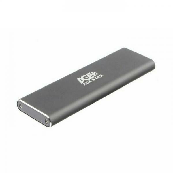 Внешний корпус для SSD M2 AgeStar 31UBNV1C (GRAY)