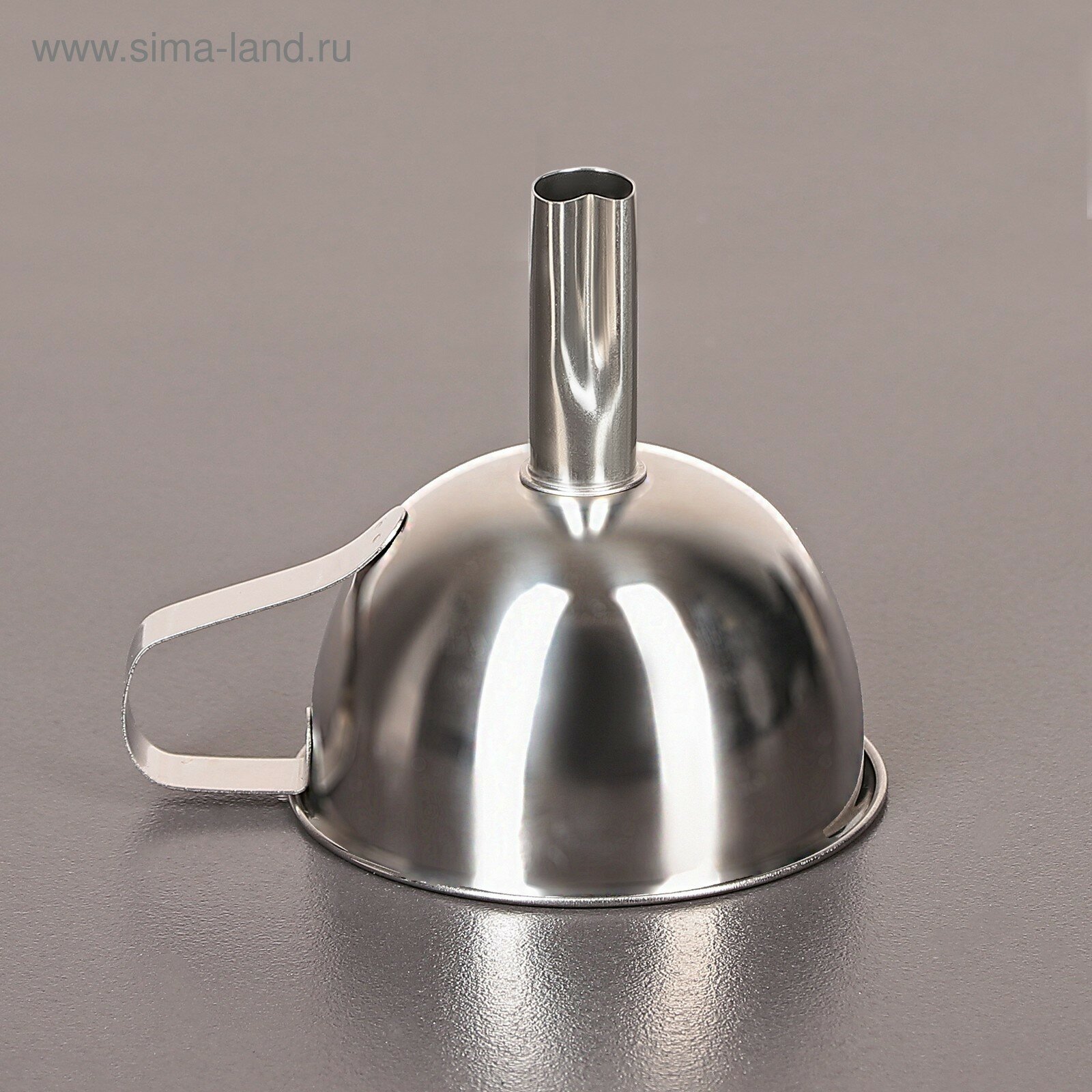 Воронка, d=11 см, с ручкой, нержавеющая сталь