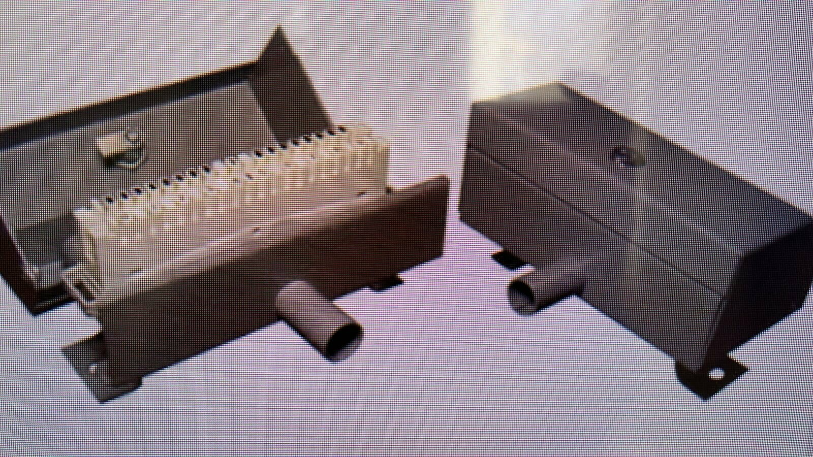 Коробка распределительная со встроенным плинтом на 10 пар кртм 2/10