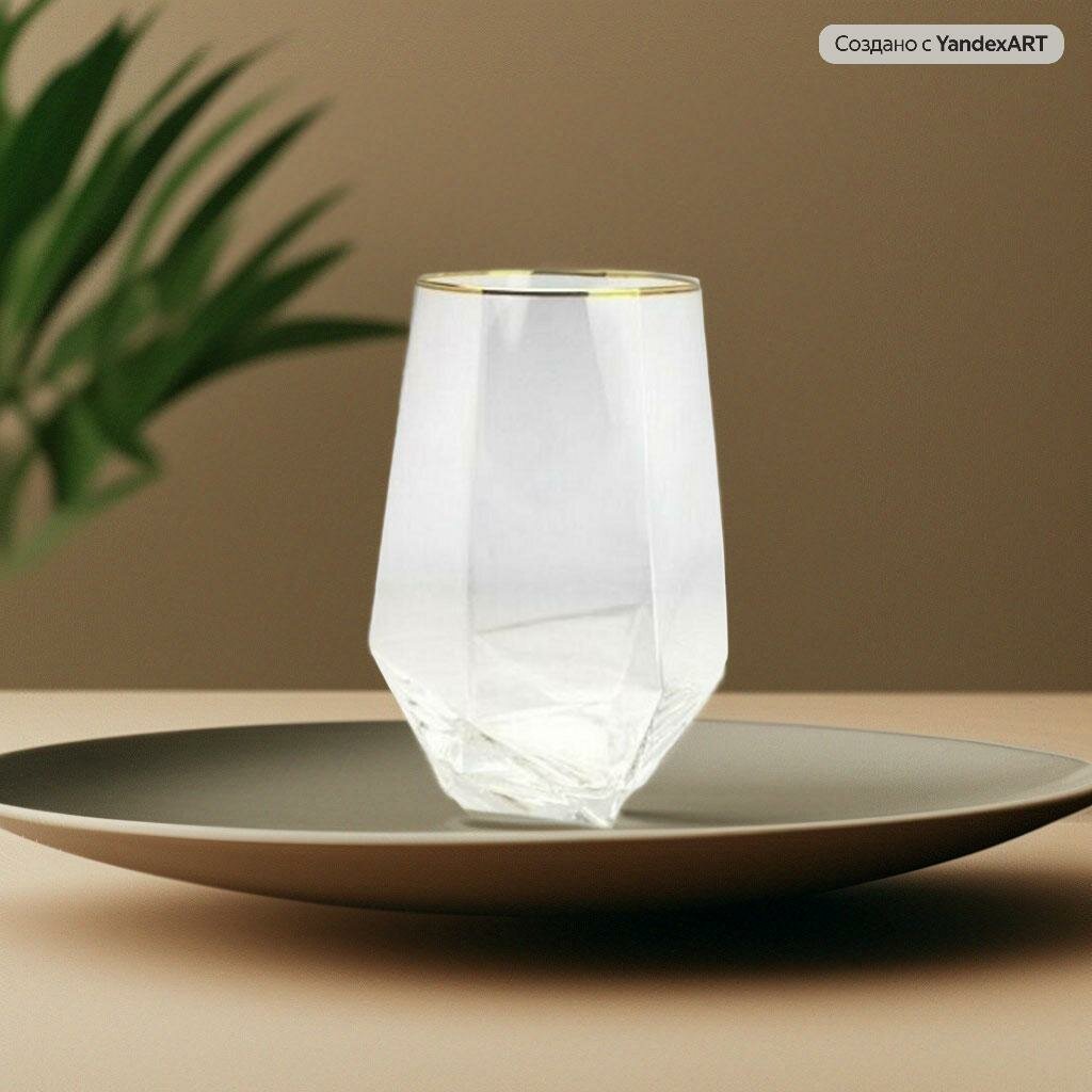 Набор стаканов, 6 штук / стеклянные, 700 мл / Lenardi