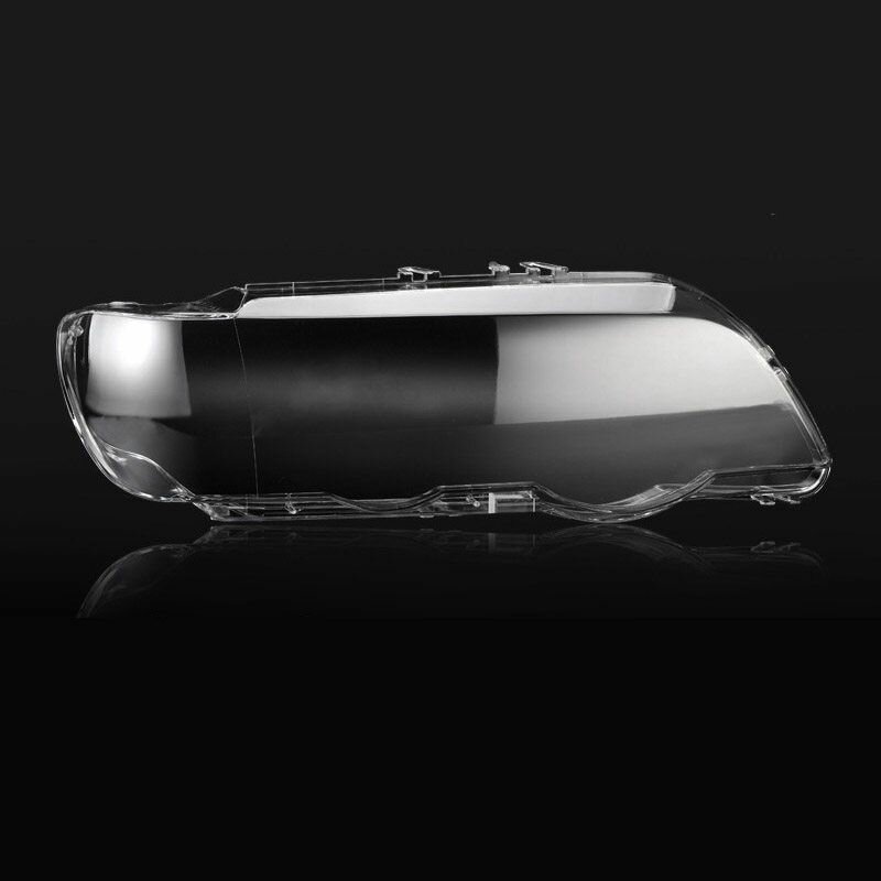 Стекло для фары BMW X5 E53 дорестайлинг 1999-2003 Правое, стекло фары БМВ Х5 Е53