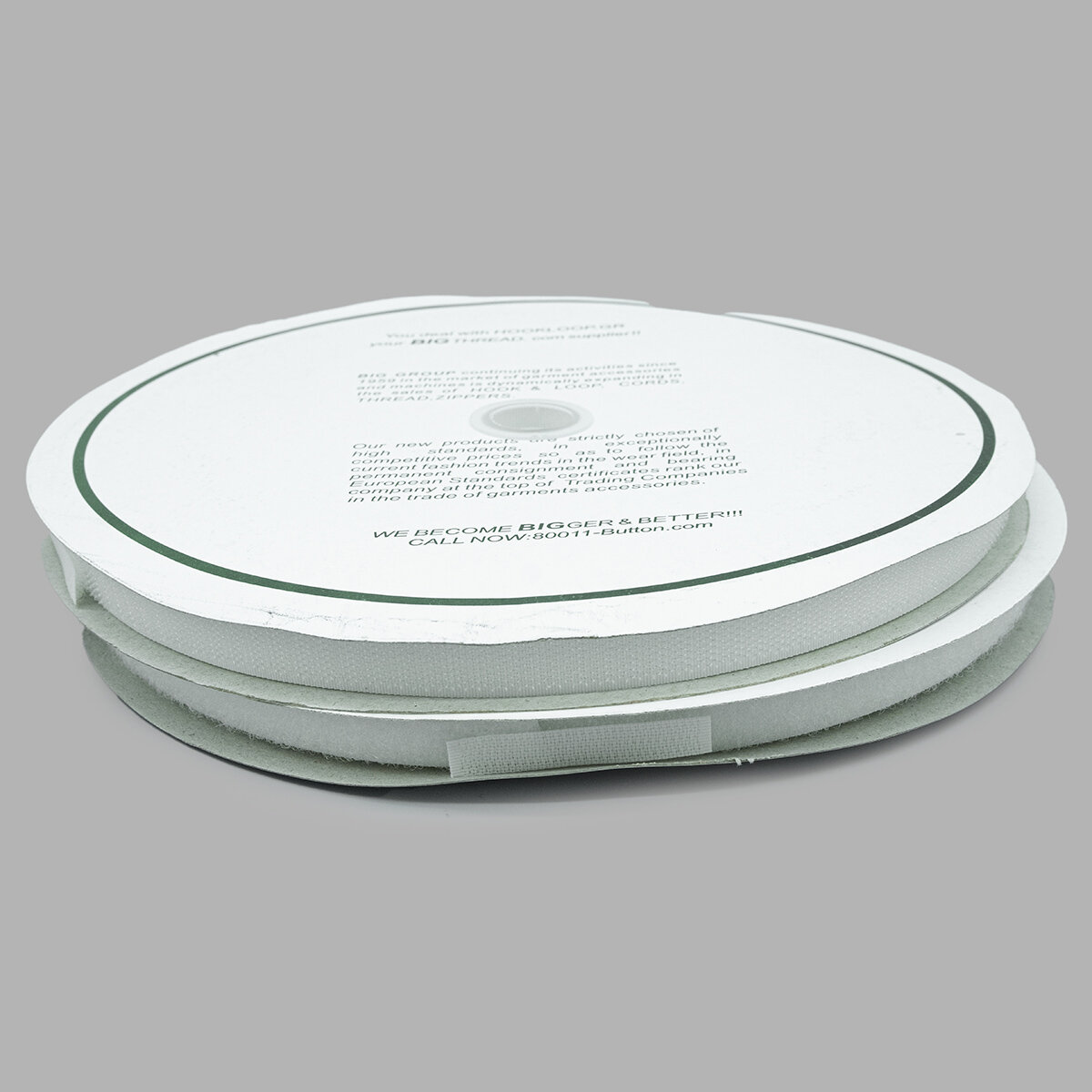 Лента контактная пришивная 'крючок' BIG, 27005, 15 мм*25 м (белый)