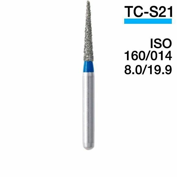Боры мани TC-S21 ISO 160/014 TC - Конусообразный, острый кончик. S - Короткий хвостовик. (5ШТ)Алмазные боры применяется в стоматологии для препарирования. NeoHealth