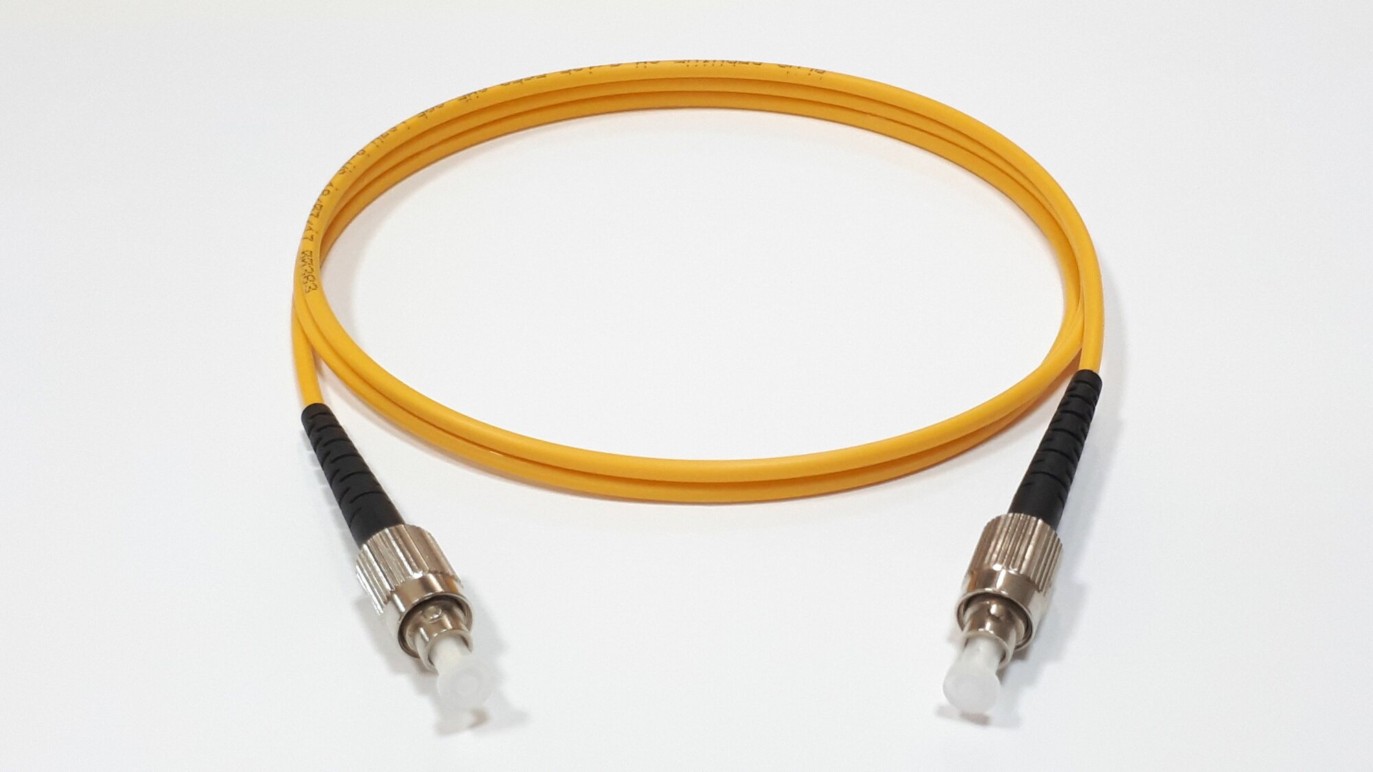 Шнур оптический (патч-корд) pc FC/UPC-FC/UPC 9/125 G652 simplex LSZH 100m 3.0mm