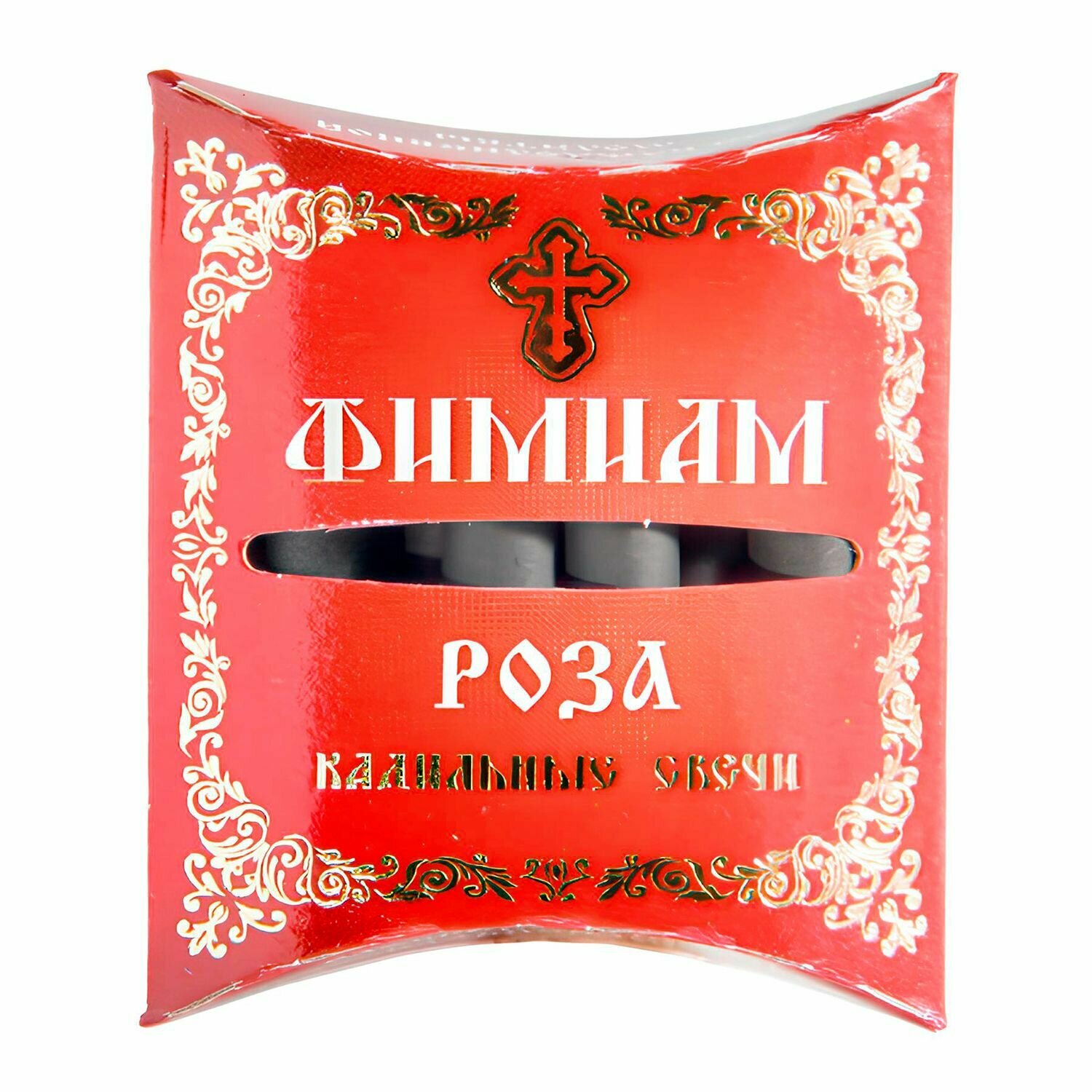 Кадильные свечи Фимиам малые "Роза", 7 свечей 4,5 см