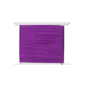 Нить шелковая, толщина D, фиолетовая, моток, 25.6 метра