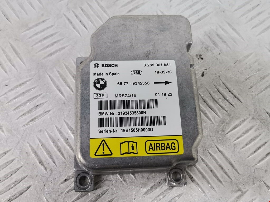 Блок управления Air Bag BMW 3-Series (E46) 65779345358 арт. 1612867