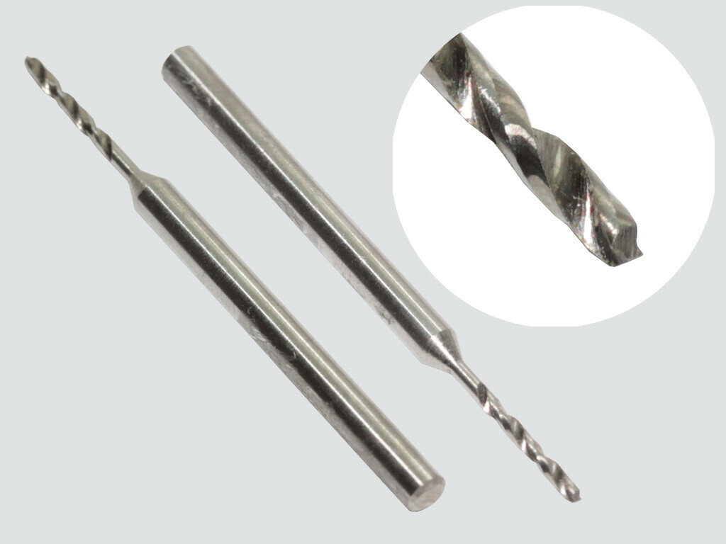 Сверло по металлу 1,1мм хвостовик 3,00мм твердосплавное для печатных плат
