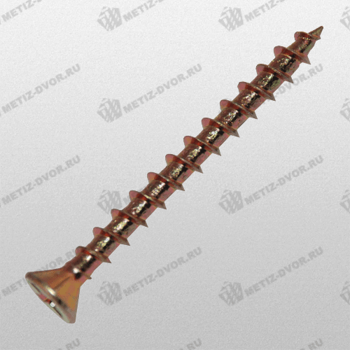 Саморез оконный 4,0x40 острый, желтый Уп (500 шт.)