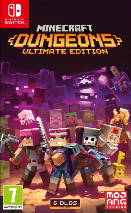Minecraft Dungeons Ultimate Edition Nintendo Switch (русские субтитры)