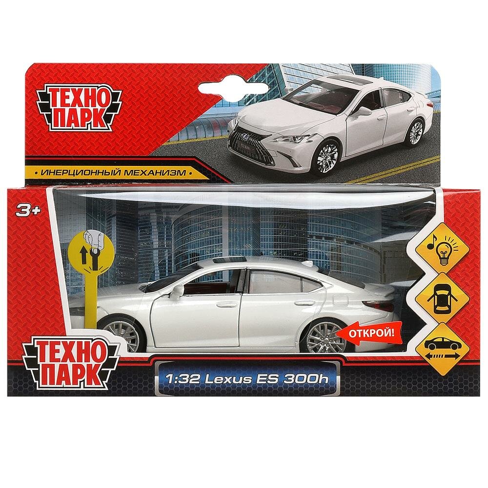 Машина металлическая свет-звук Лексус es300h, 14 см. инерция Технопарк SB-68713