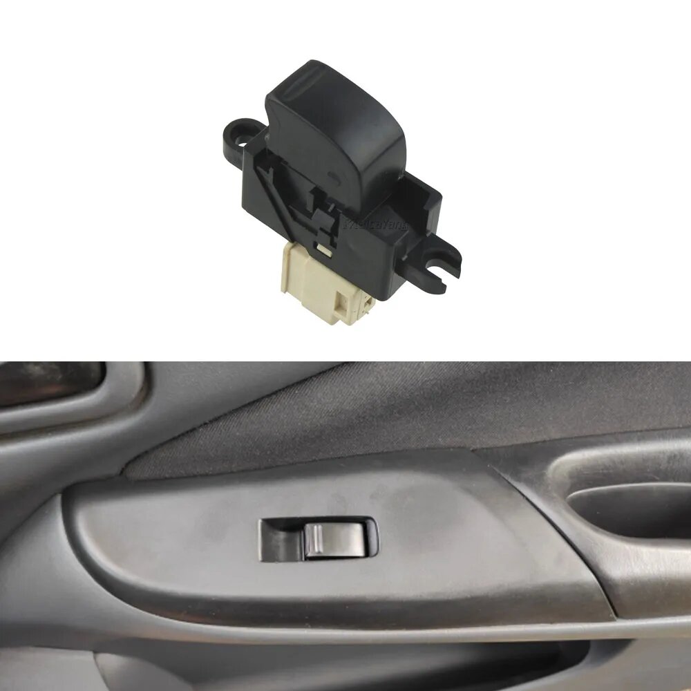 Кнопка переключателя электрического стеклоподъемника для Nissan Almera II (N16), X-Trail NT30, Almer Classic H16, Qashqai, Subaru Impreza 25411-0V000