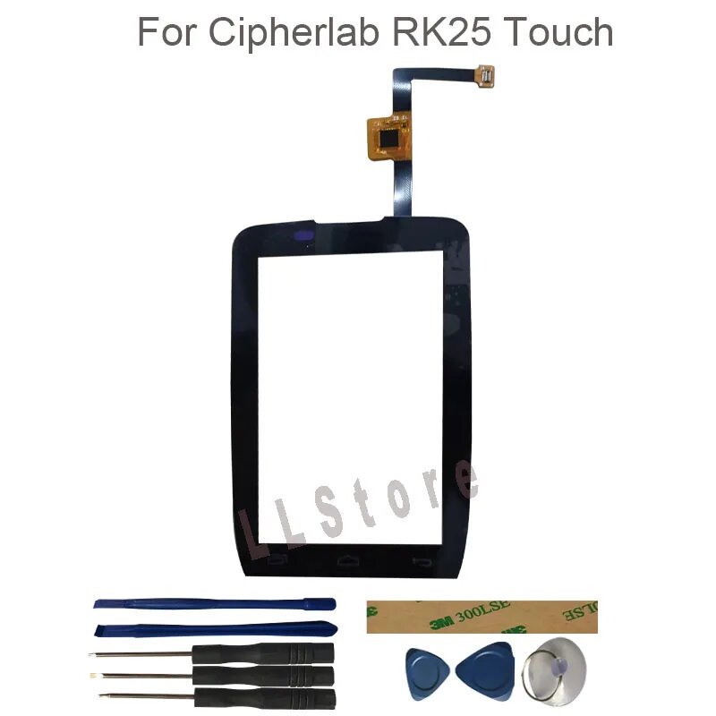 4,0 дюймовый сенсорный экран для Cipherlab RK25, без ЖК-дисплея, дигитайзер, Замена с инструментами
