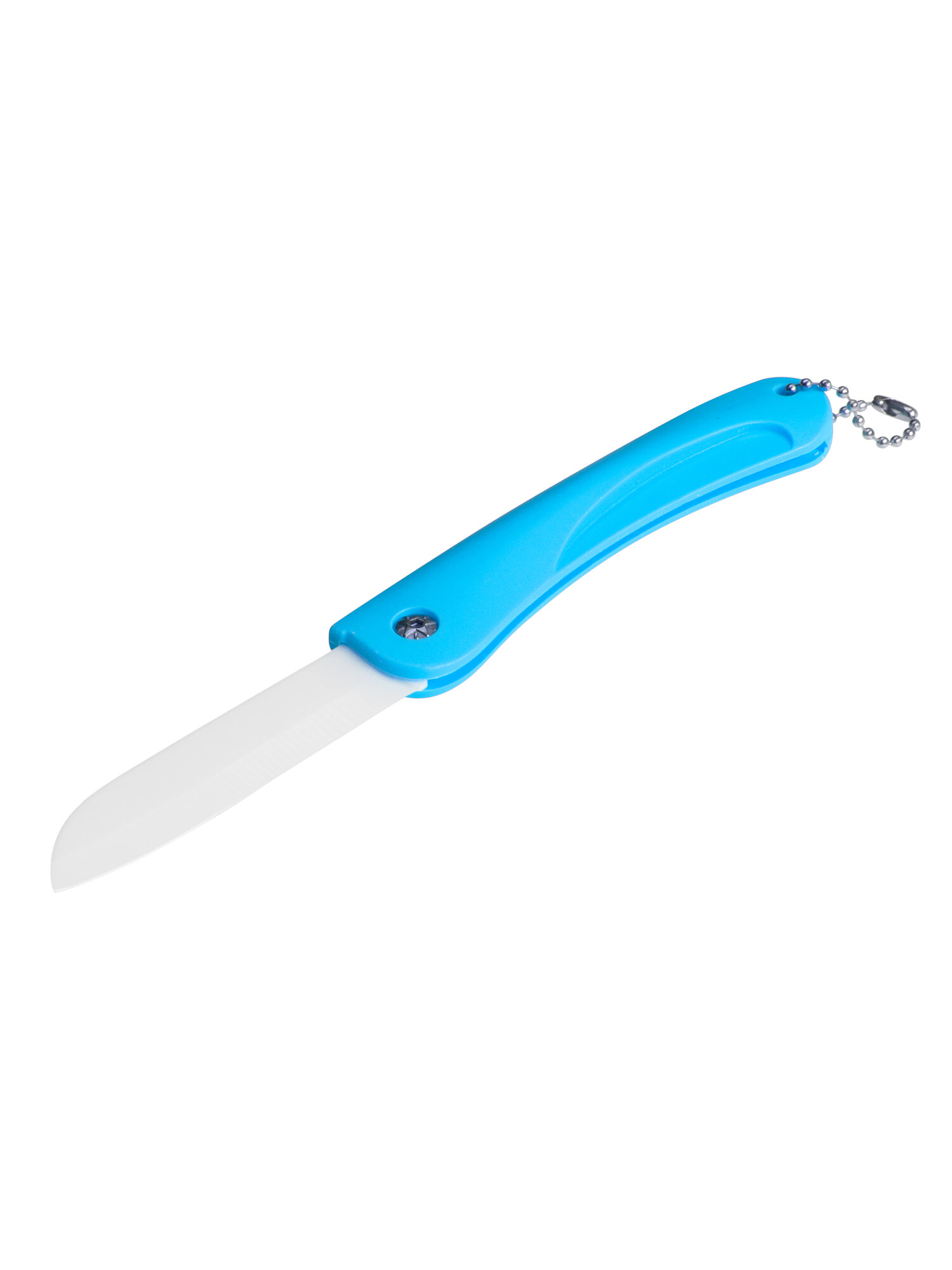 Нож керамический складной, синий