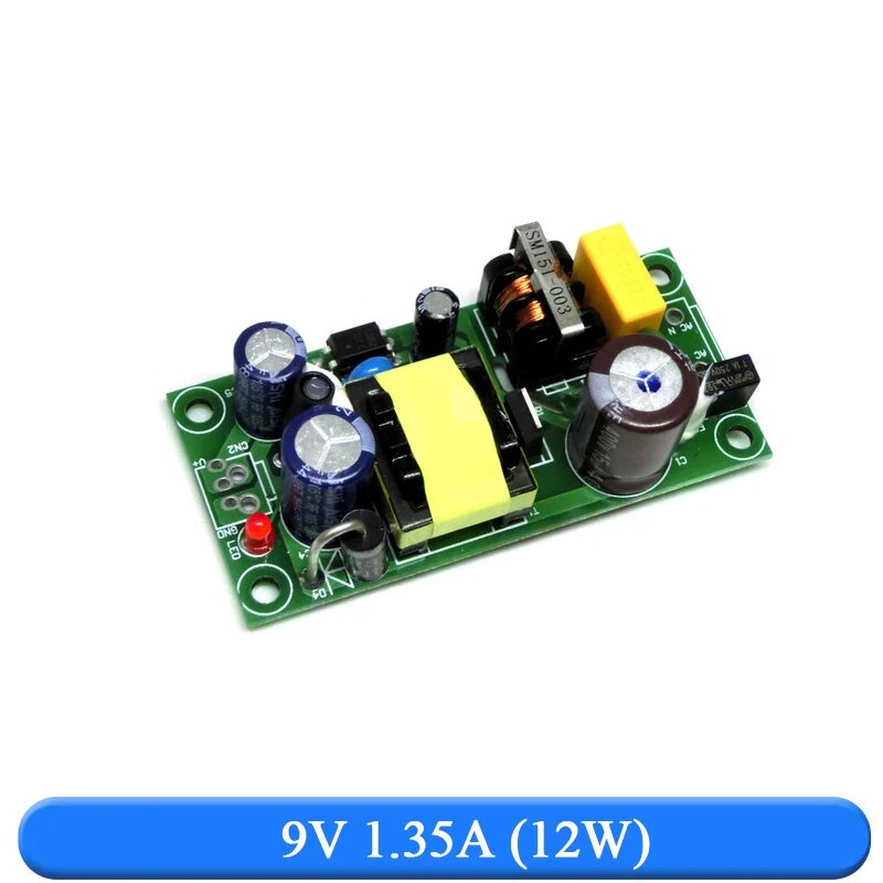 Преобразователь Stlxy AC-DC 220В в 5В 1А 1 Pcs, 9V 1.35A (12W)