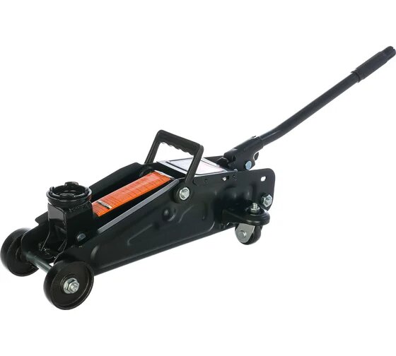 Гидравлический подкатной домкрат Gigant 2Т компактный в кейсе, подхват 130мм, подъем 300мм, HTJ-2С