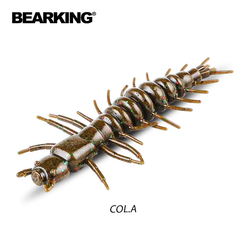 BEARKING приманка-червь Cola.A, 75mm8pcs