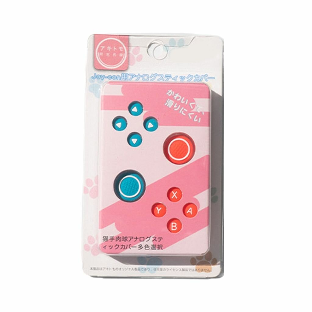 Запчасть для игровой консоли, Набор силиконовых клавиш для Switch - красно-синий, 1 набор