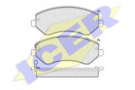 181512 (23638) DODGE CARAVAN 00- F 15 Icer 181512