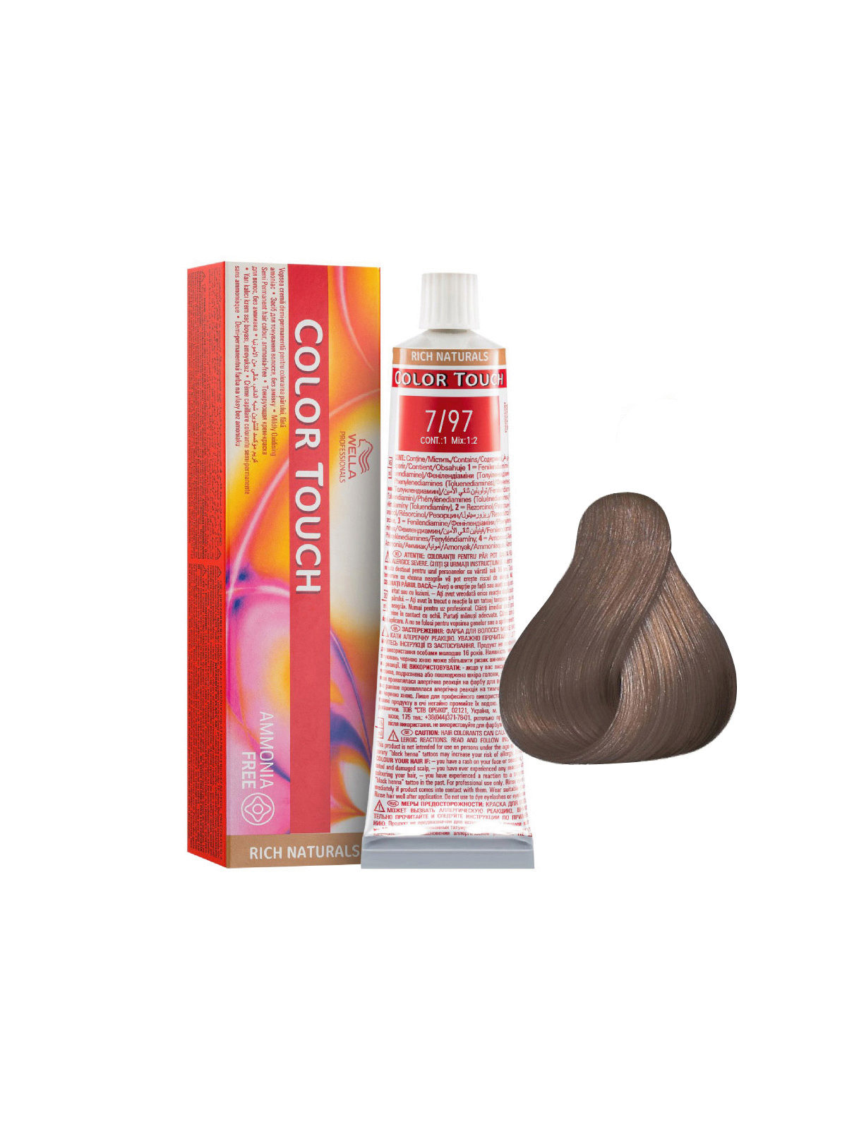 Wella Color Touch 7/97 - Тонирующая краска без аммиака блонд сандре коричневый 60 мл