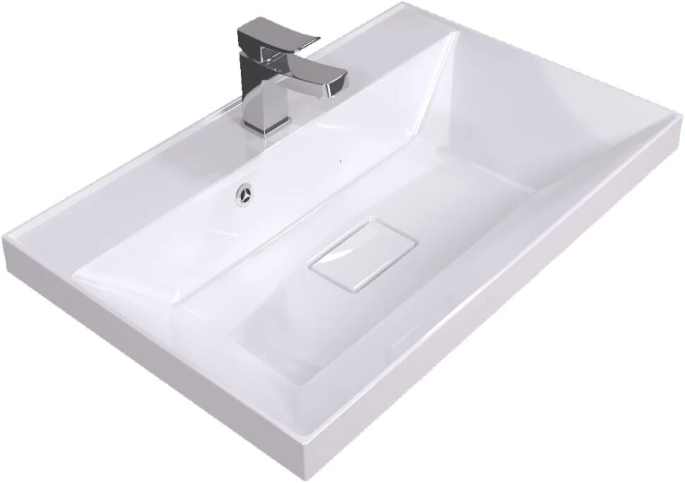 Раковина Uperwood Classic New 291021025 70x45 см, накладная, белый