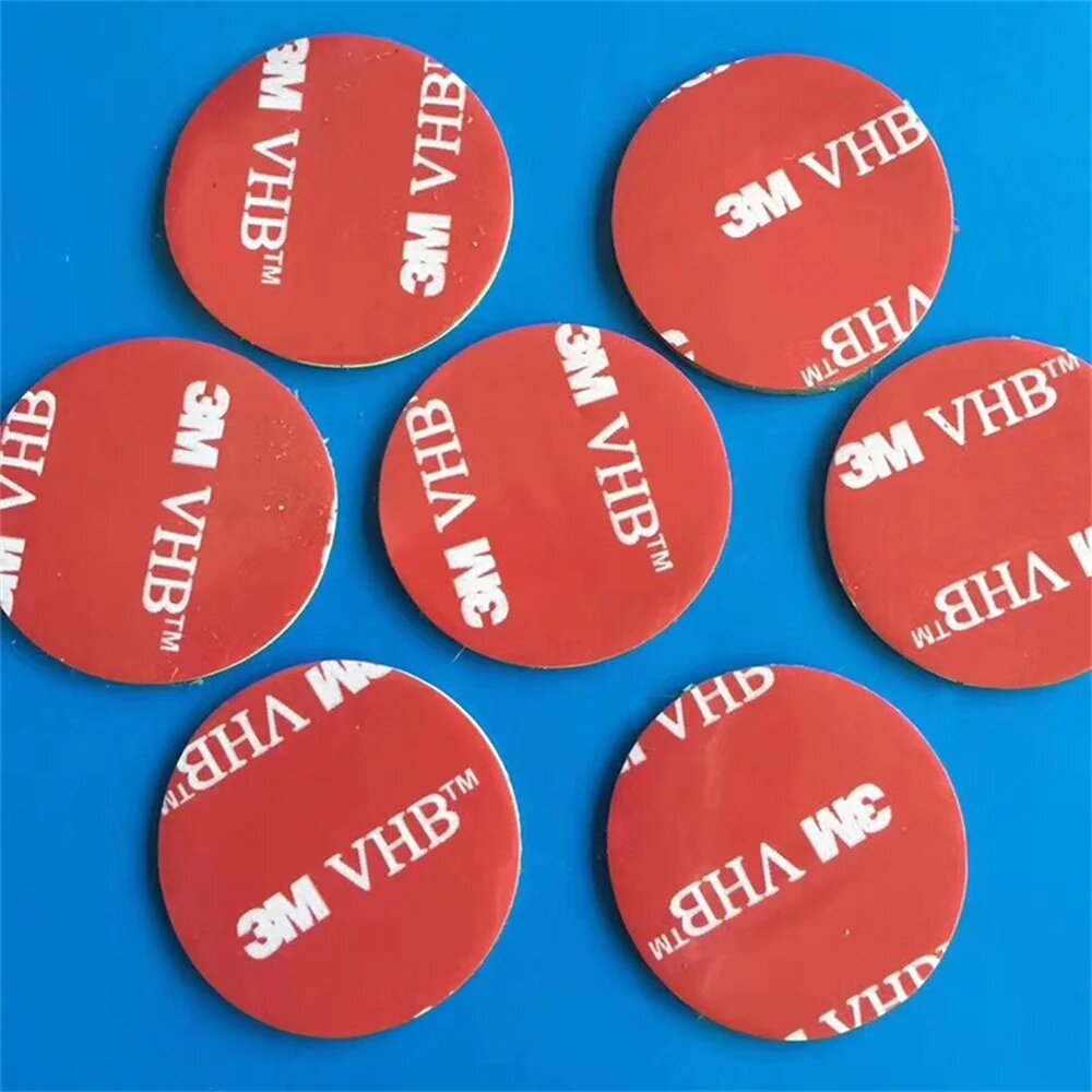 3M VHB двухсторонний скотч черный 25 мм, 4 шт.