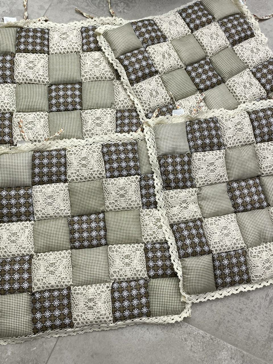 Подушка-сидушка на стул 4шт.