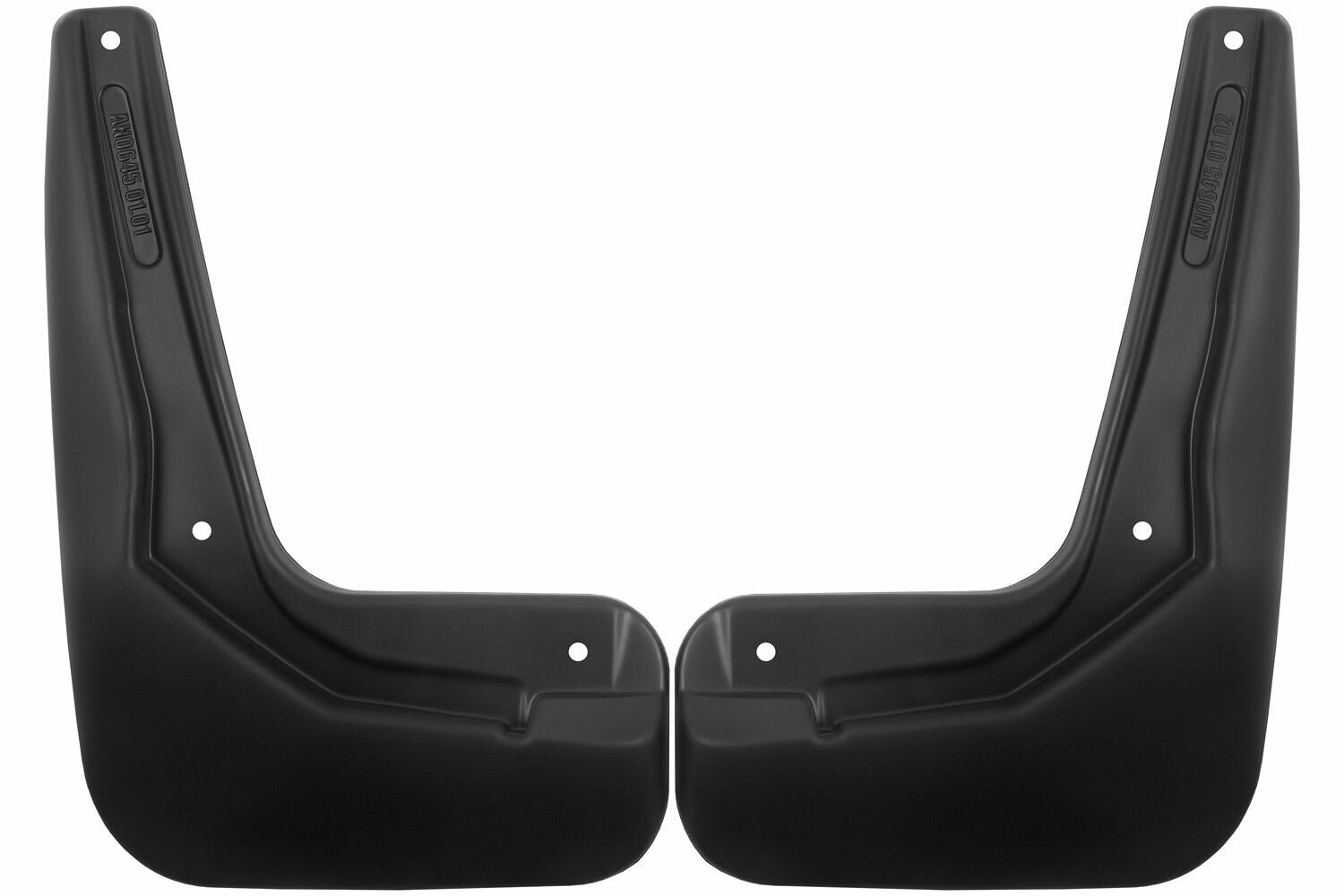 Брызговики передние для GEELY Coolray 2023 н. в. (I рестайлинг), 2 шт.(standard) REIN. REIN. AN0645. F13