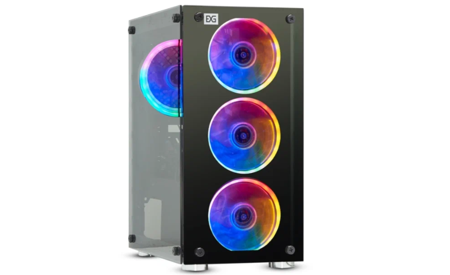 Корпус для компьютера ExeGate Mistery X2-NPX600, EX294483RUS, черный