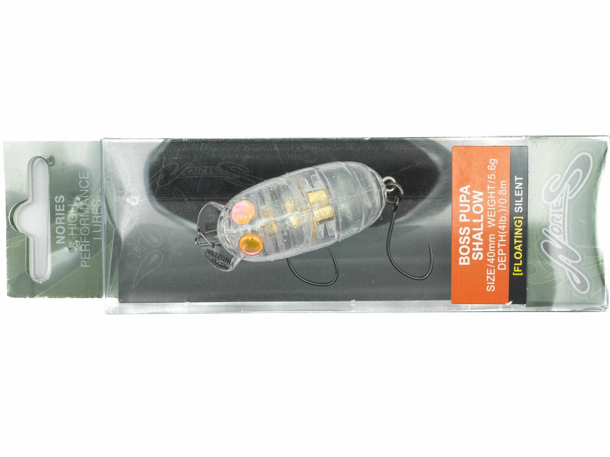 Воблер на форель Nories Crankin' Boss Pupa Shallow, 5.6 гр, 110 / Форелевые приманки