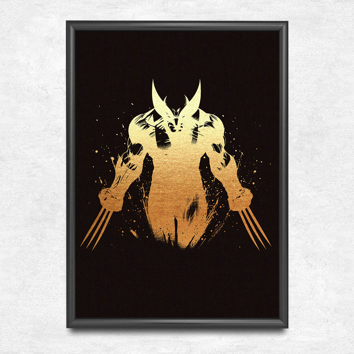 Постер Росомаха / плакат для интерьера Wolverine. Марвел, Marvel, комиксы, фильмы, Логан