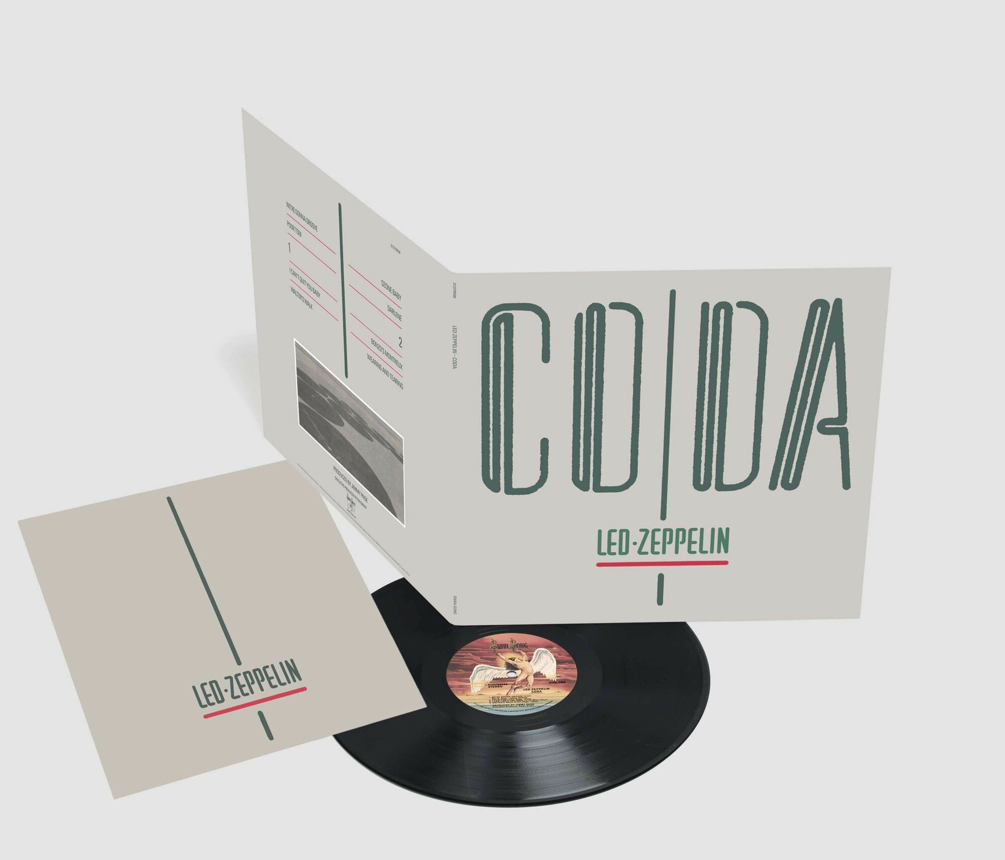Виниловая пластинка Led Zeppelin - Coda (2015 Reissue) (remastered) (180g) (1 LP)