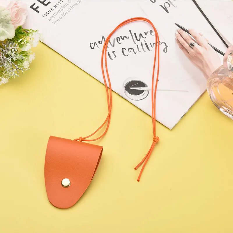 KLASSNUM чехол для очков из искусственной кожи Оранжевый, Orange