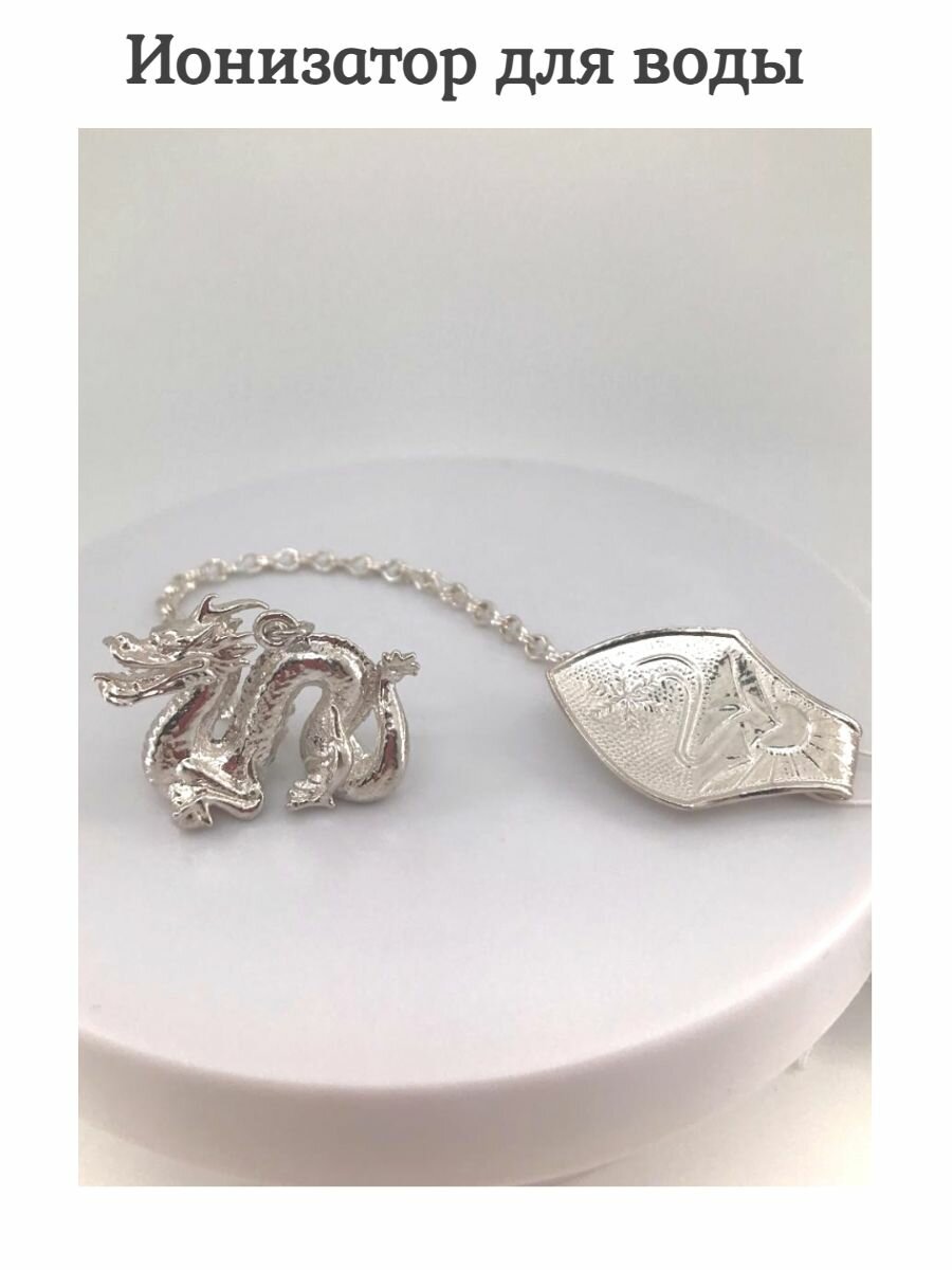 Ионизатор воды из серебра 925 пробы. Дракон арт. 499/2