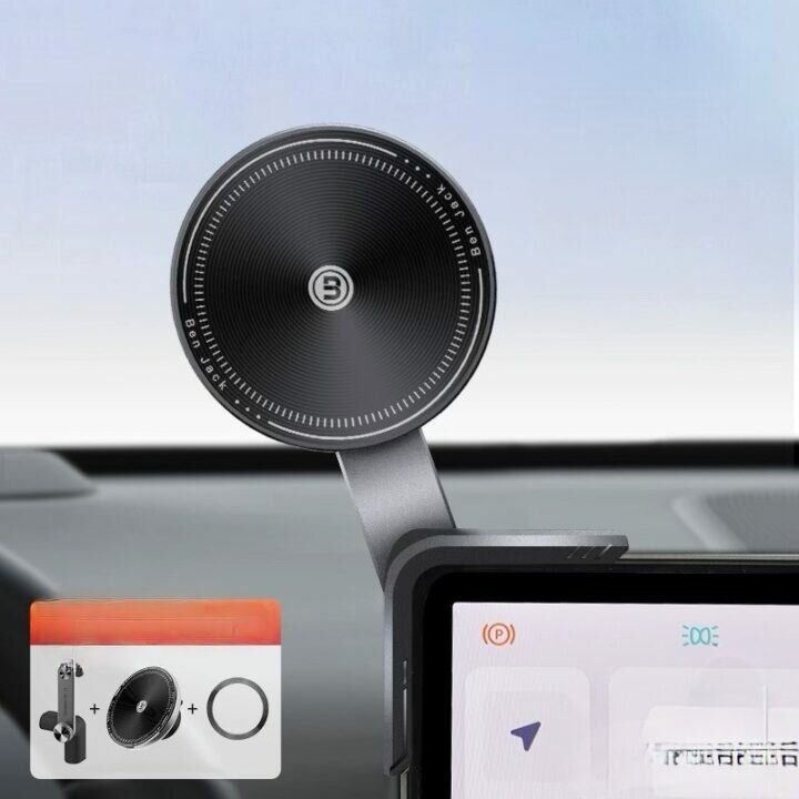 Крепление автомобильного держателя kalinin для телефона Lixiang L9 Pro Max 2023 ultra 2024 рестайтинг