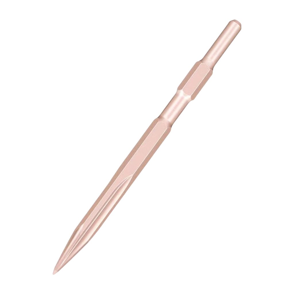 Шестиугольное Долото Для Обработки металла Долото С Длинной Ручкой Остроконечное Долото Высокой Твердости Подходит для Камня Бетонной стены