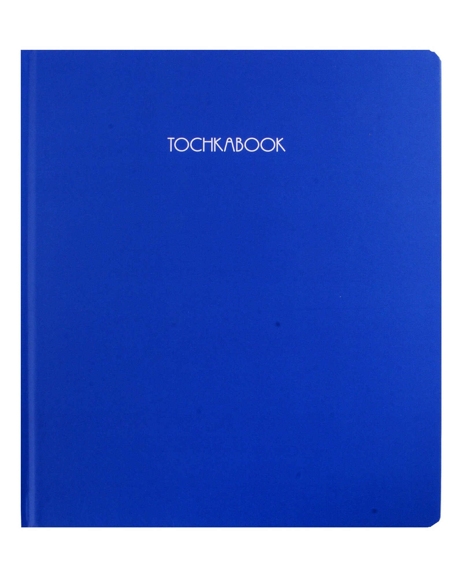 Книга для записей А4 72л тчк. "Синий" 7БЦ, софт. тач