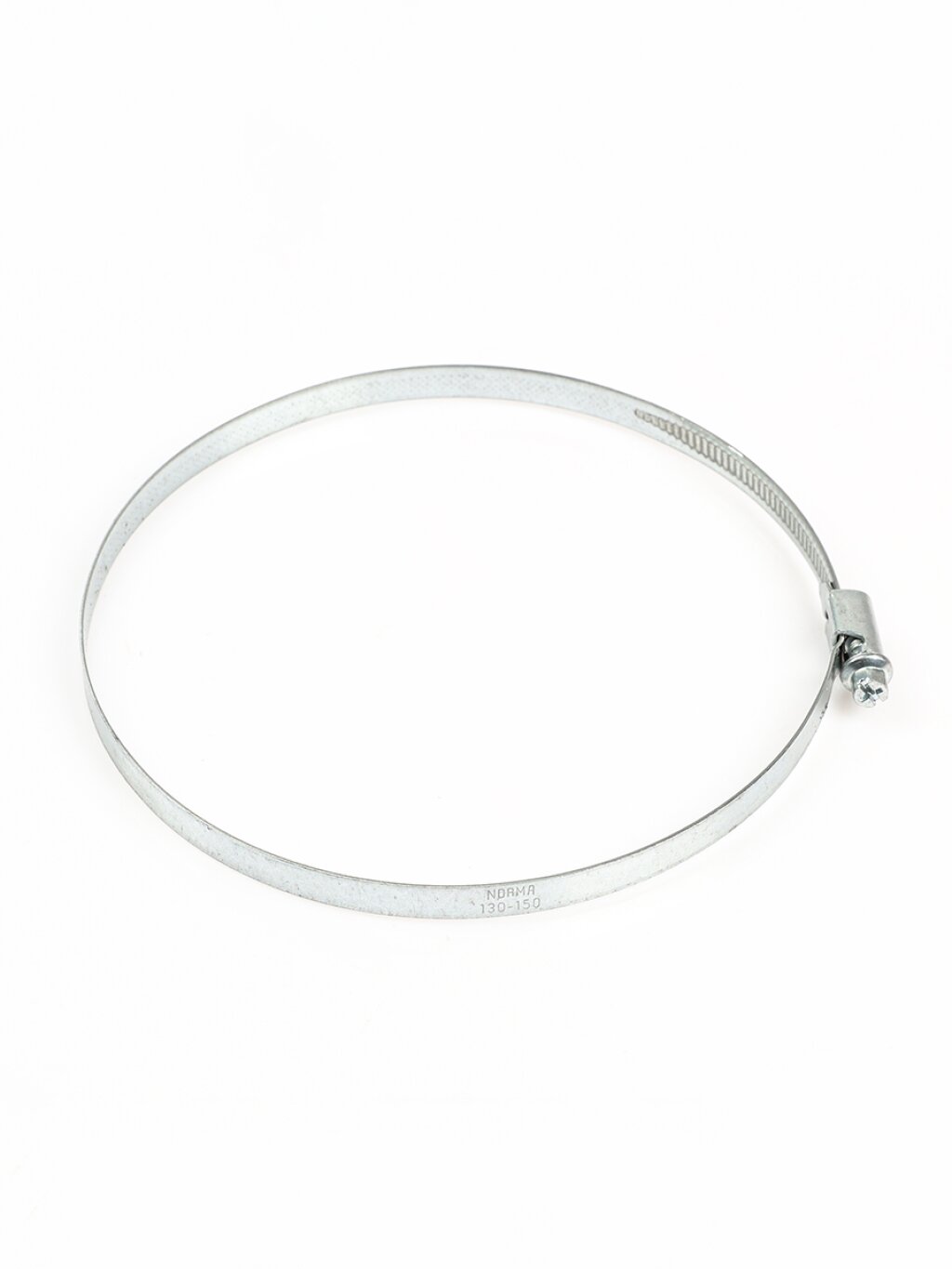 Хомут на патрубки Norma червячный 130-150 мм