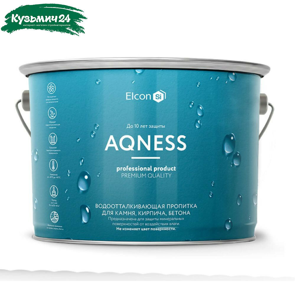Гидрофобизатор Elcon Aqness 9л, 1 шт.
