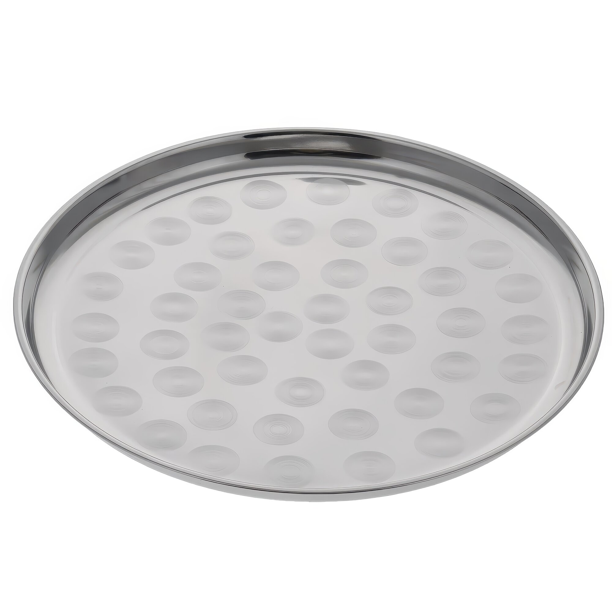 Поднос из нержавеющей стали Appetite 40 см х 40 см, 2 см в высоту