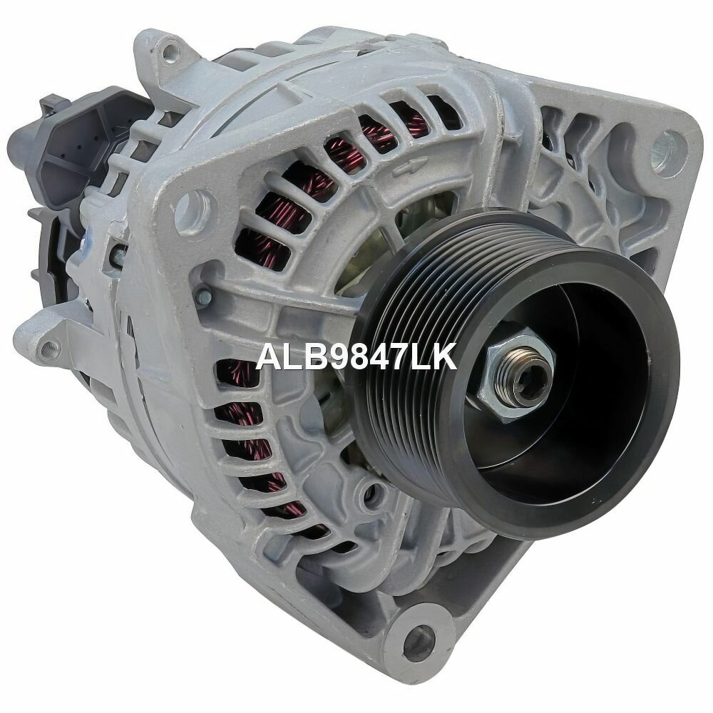 Генератор cо шкивом, 9 ручьев для МАН 120 арт ALB9847LK